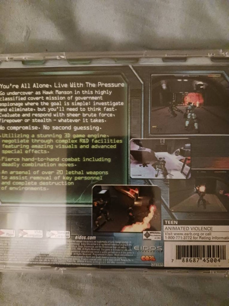 Fighting Force 2 Dreamcast Complete - Etsy