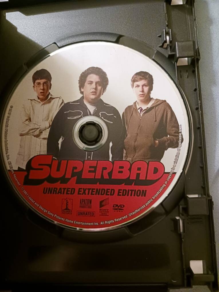 Superbad Dvd Movie DVD. Works Tested - Etsy