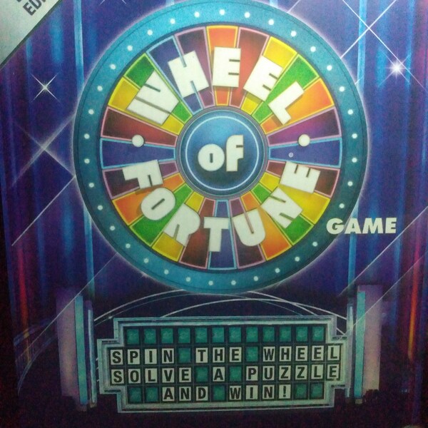 Wheel of Fortune Puzzle Board - Etsy