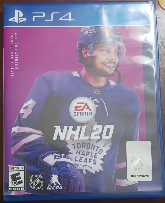 PS4 EA Sports NHL20 Auston Matthews Etsy