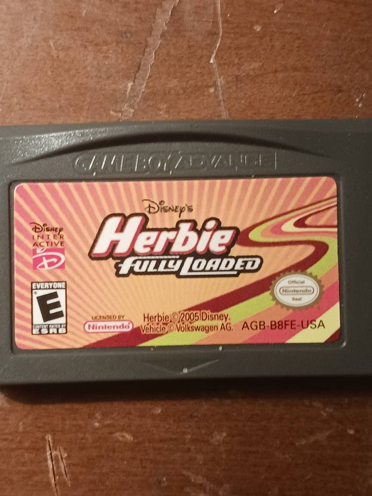 Herbie Fully Loaded Game Boy Advance - Etsy