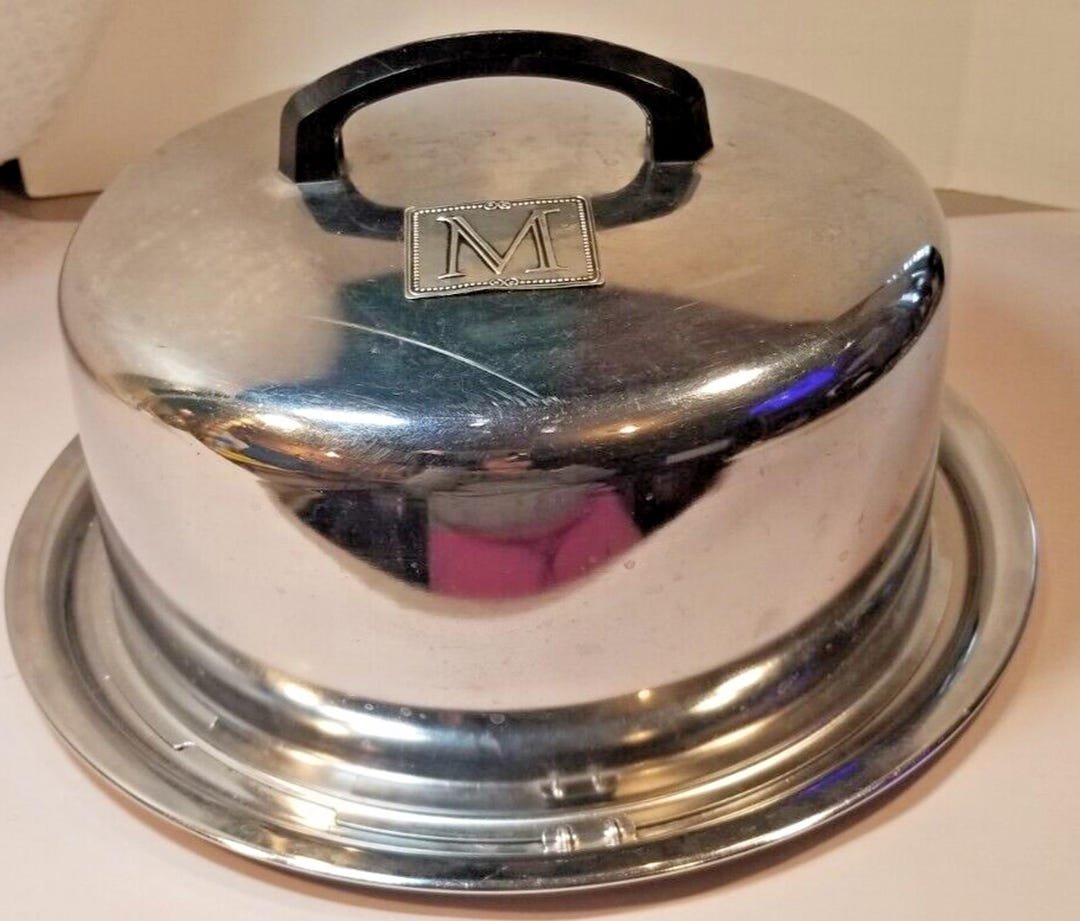 Vintage Eveready Chrome Locking Cake Box Carrier 13 X 11 X 7" Made in ...