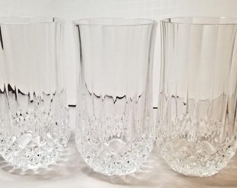 Vintage Cristal D'arques Sherry Glasses | Longchamp Crystal Glasses ...