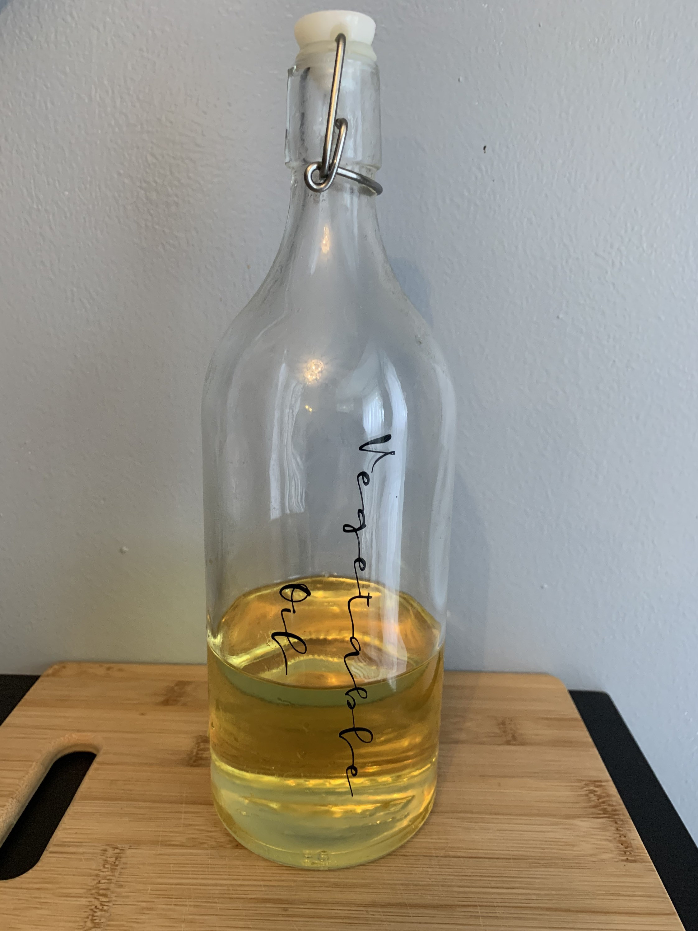 Customizable Cooking Oils Label Decal Only - Etsy