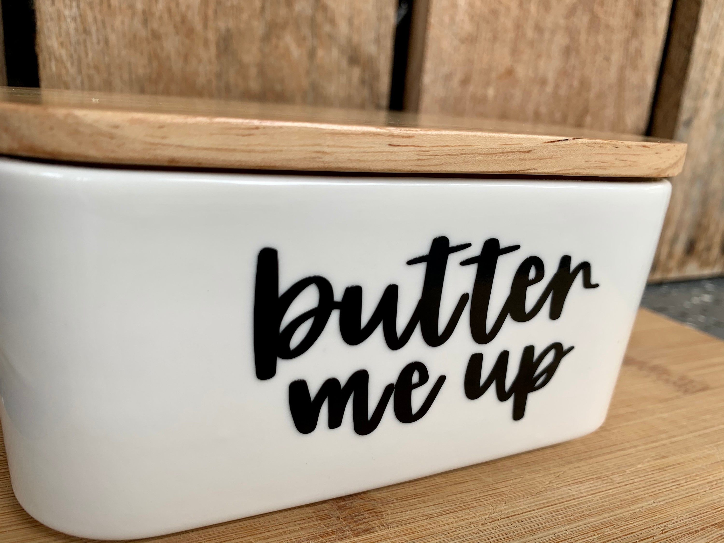 Butter Me up Vinyl Decal - Etsy