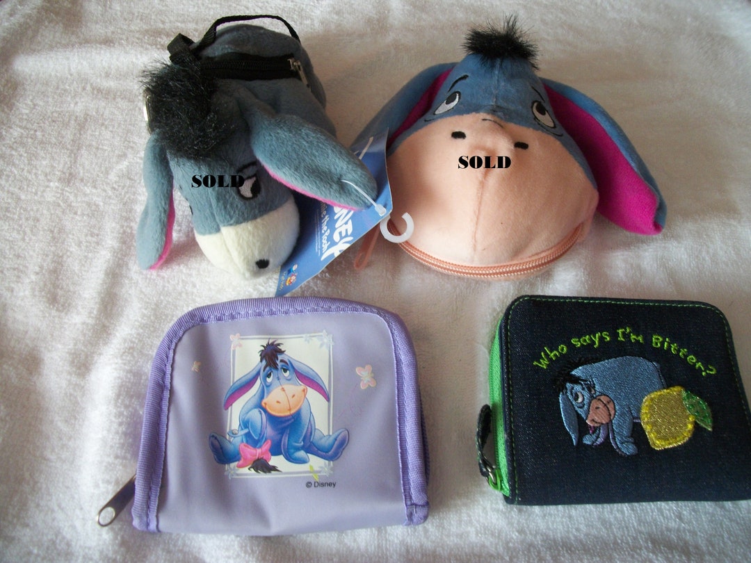 Eeyore Purse / Wallet / Change / Keys, Winnie the Pooh Disney, Your ...
