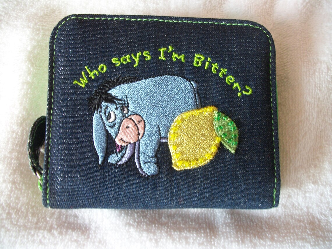 Eeyore Purse / Wallet / Change / Keys Winnie the Pooh Disney - Etsy
