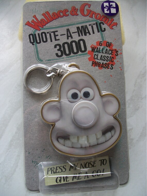 Wallace and Gromit Keyrings / Key Chains Your Choice Aardman - Etsy UK
