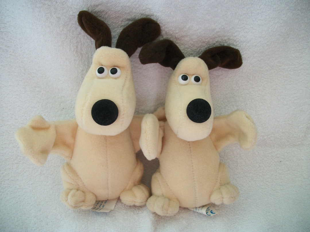 Wallace and Gromit Plushie Finger Puppets, Wallace & Gromit, Aardman ...