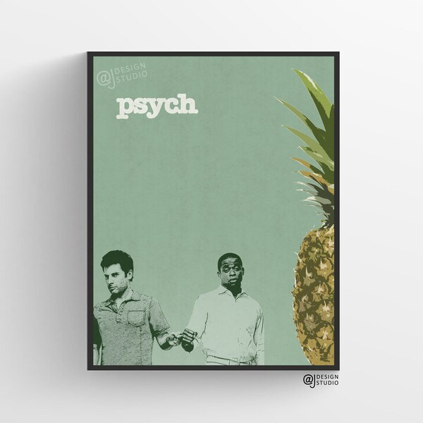 Psych Tv Show Poster - Etsy