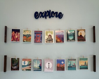 Postcard Display | Etsy