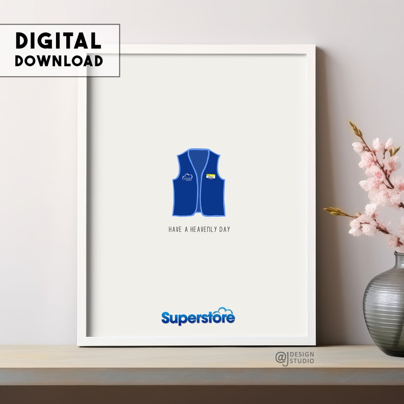 Superstore TV Show Poster Wall Art Digital Print Printable Art Wall ...