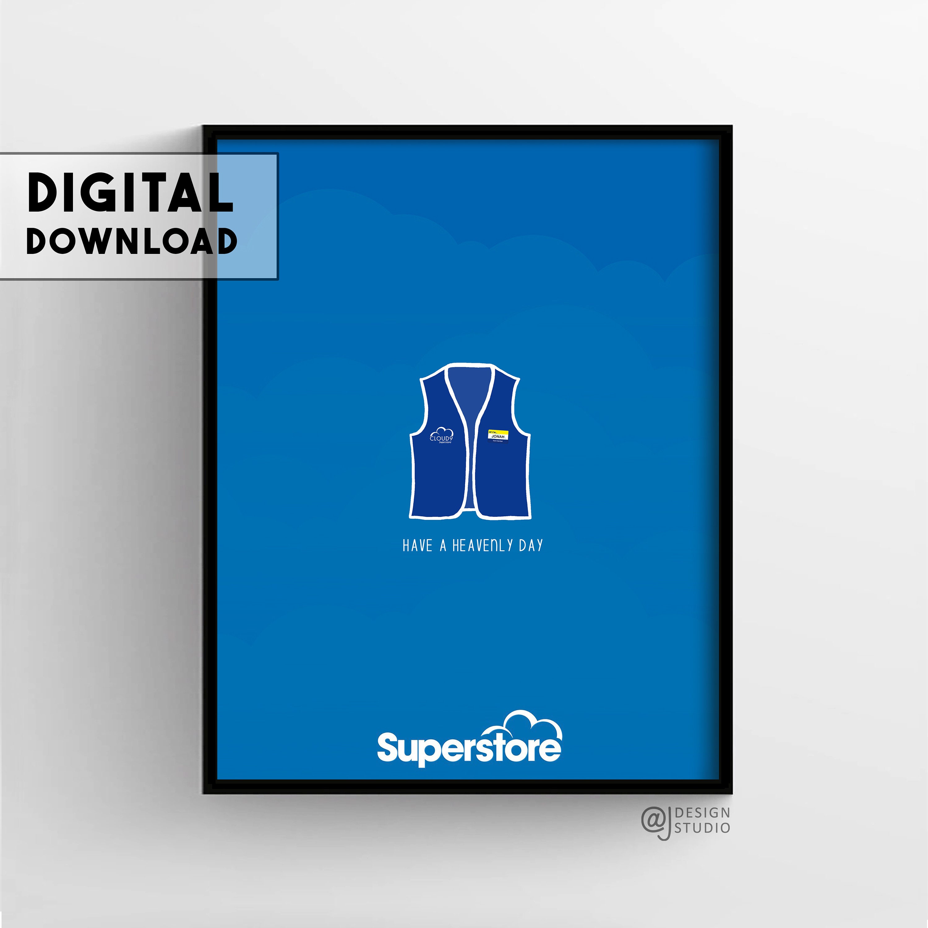 Superstore TV Show Poster Wall Art Digital Print Printable Art Wall ...