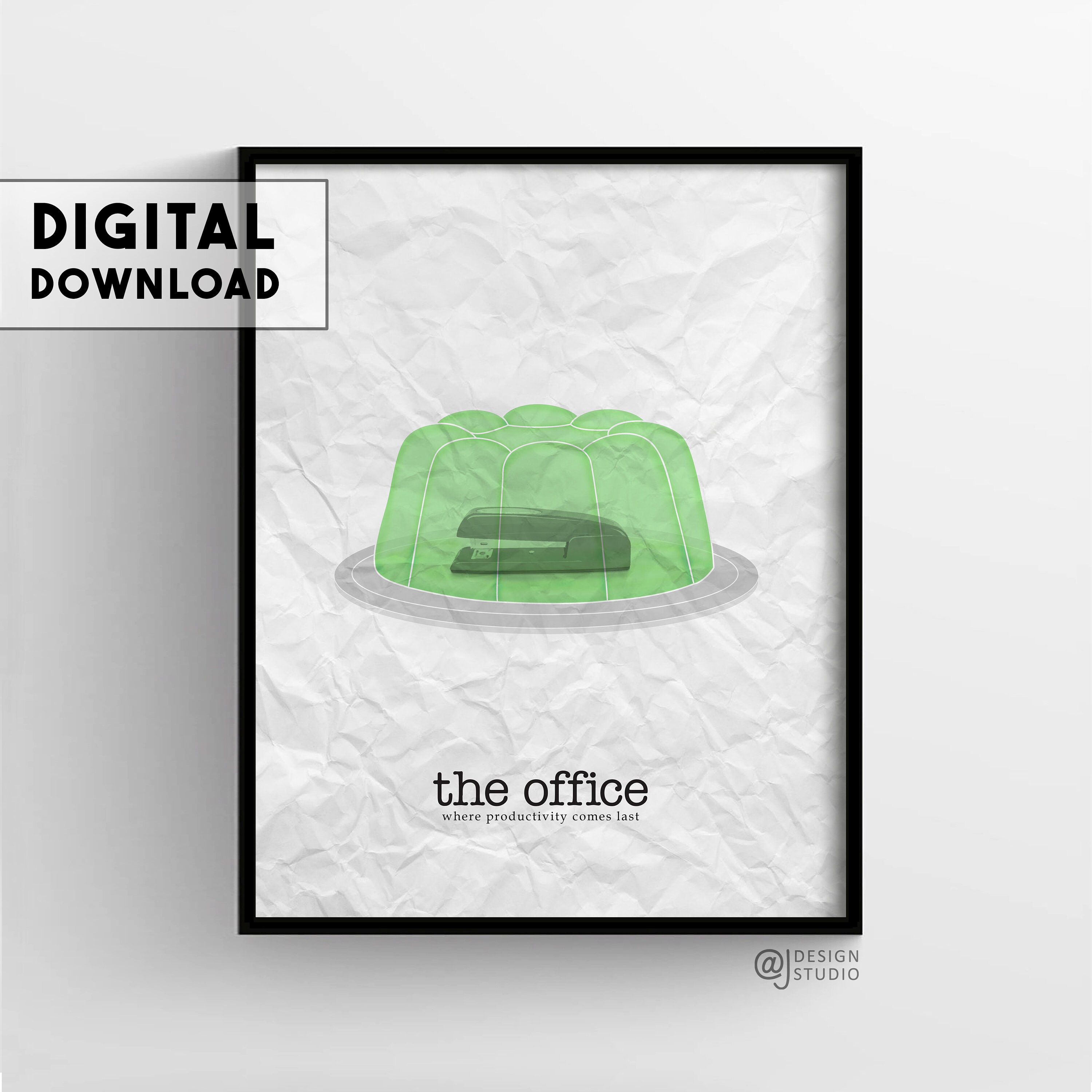 The Office TV Show Poster | Wall Art | Digital Print | Printable Art ...