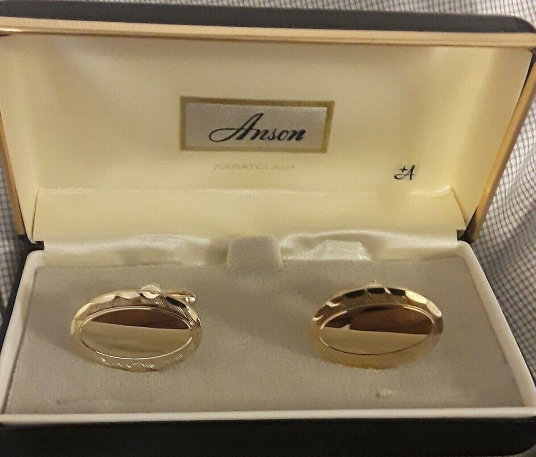 Vintage 1960s Anson Cufflinks - Etsy