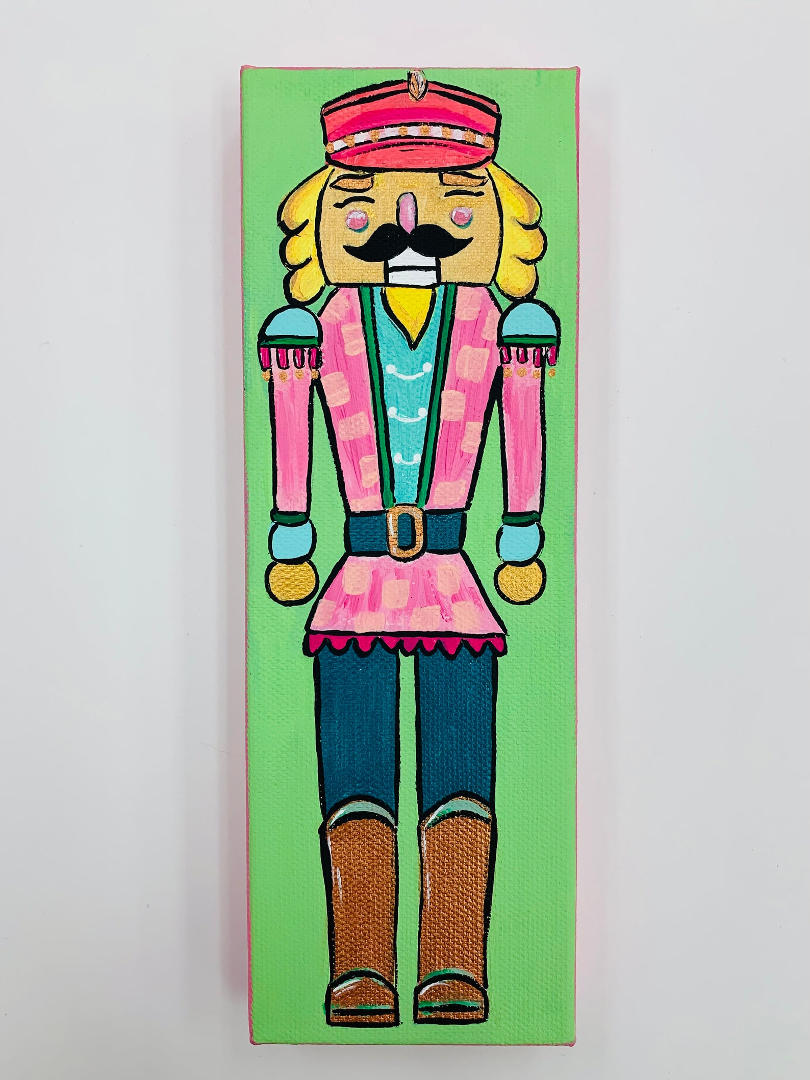 Nutcracker Painting on Canvas - Etsy