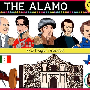 The Alamo Clip Art - Etsy
