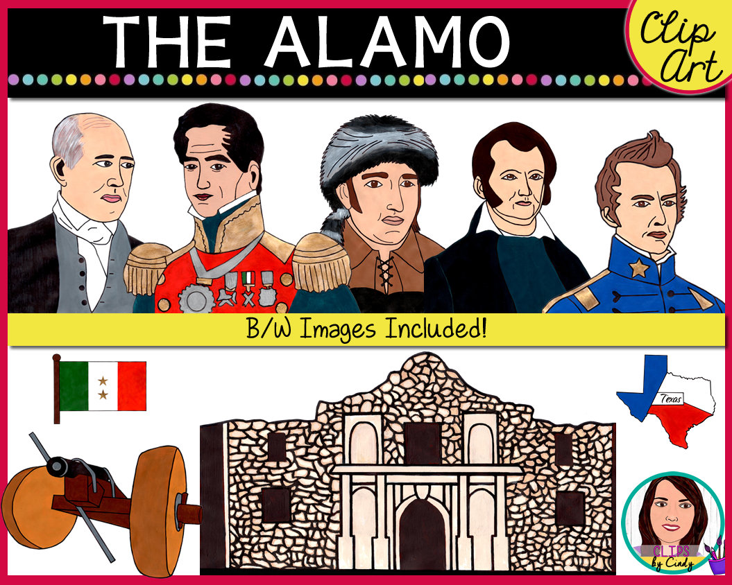 The Alamo Clip Art - Etsy