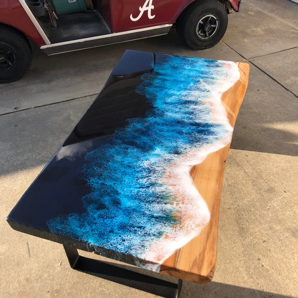 Resin Coffee Table - Etsy