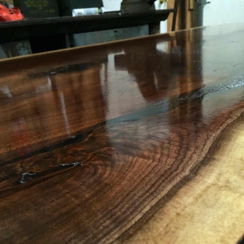 YOUR Custom Listing GORGEOUS Live Edge Walnut Resin Epoxy - Etsy