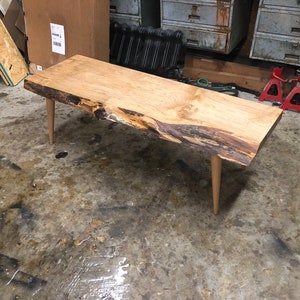 YOUR Custom Listing GORGEOUS Live Edge Maple Bench - Etsy