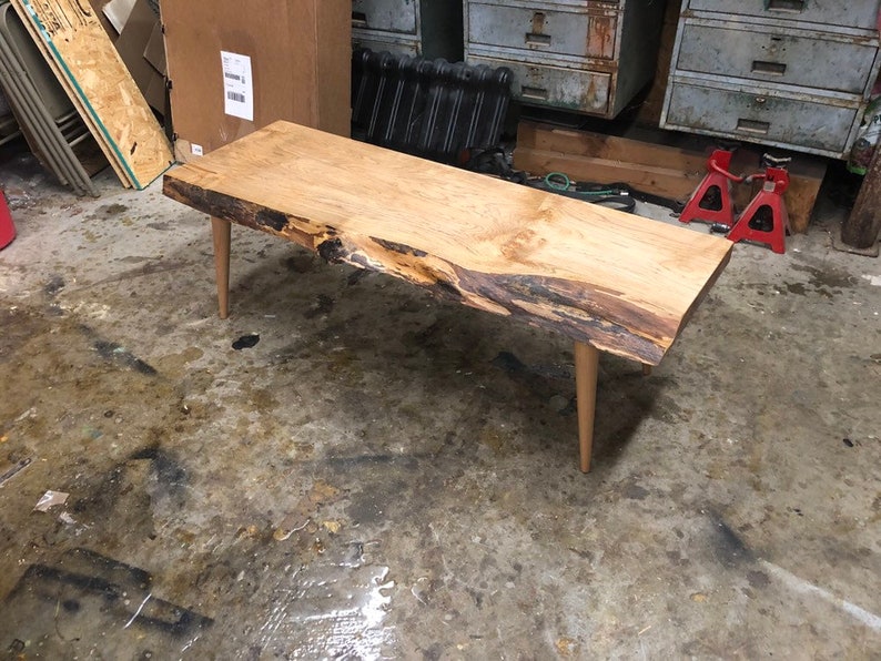 YOUR Custom Listing GORGEOUS Live Edge Maple Bench | Etsy