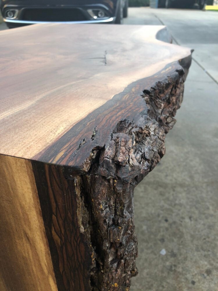 YOUR Custom Listing INCREDIBLE Live Edge Walnut Waterfall | Etsy
