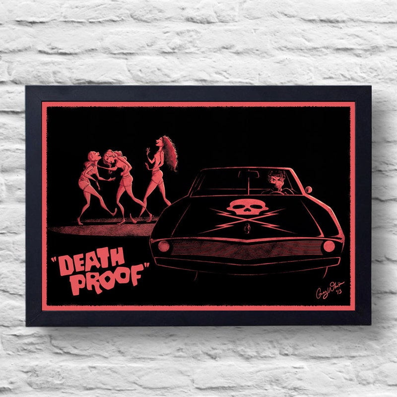 Death Proof Film Poster - Etsy