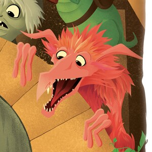 Labyrinth 1986- Movie Poster Print, Film Illustration Art Painting - Etsy