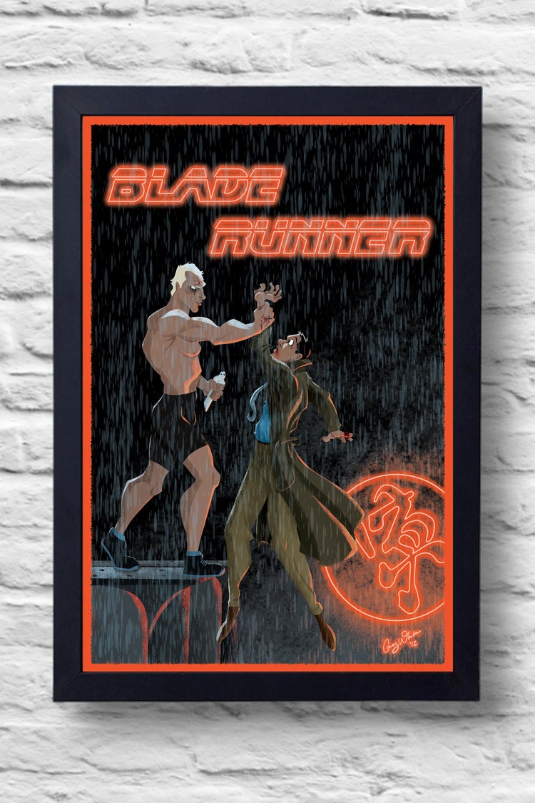 Blade Runner Movie Poster Print cult film poster | Etsy