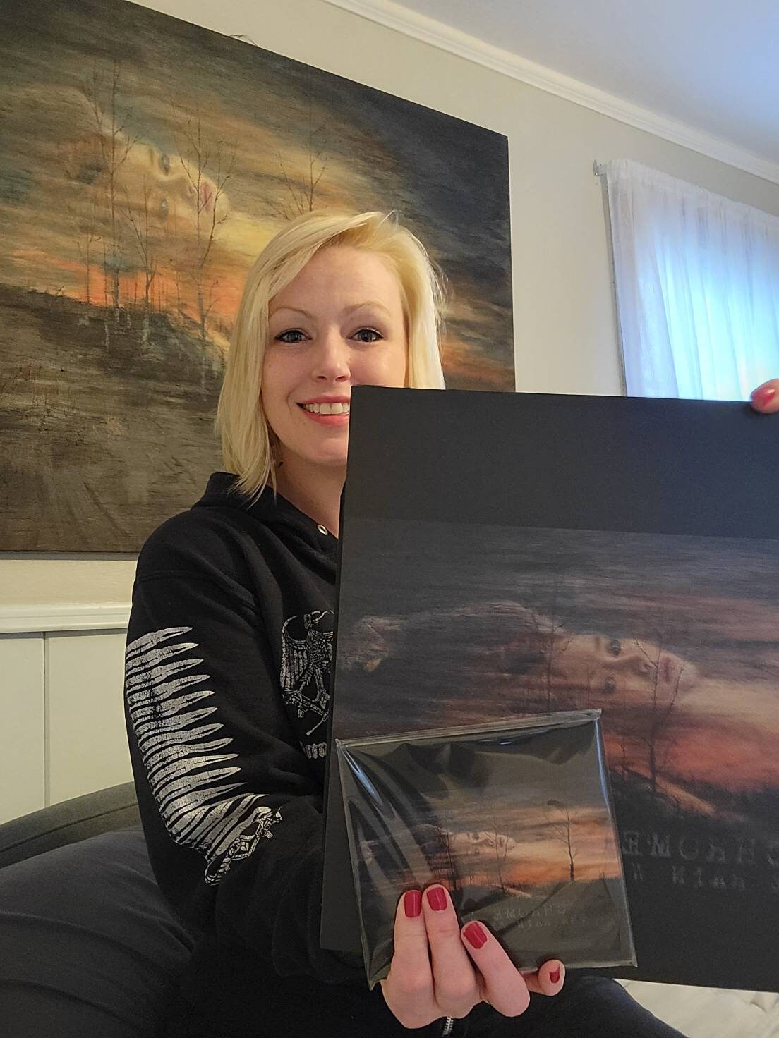 Original Oil Painting when Night Falls Painted by Artist Rebecca Clegg ...