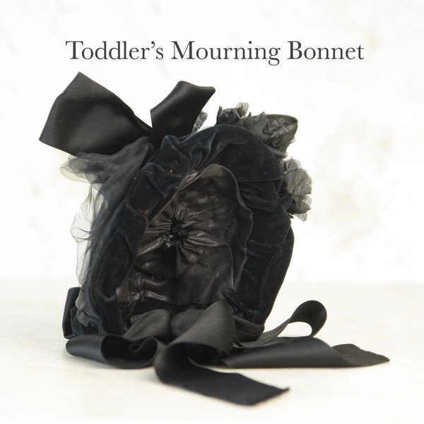Mourning Bonnet - Etsy
