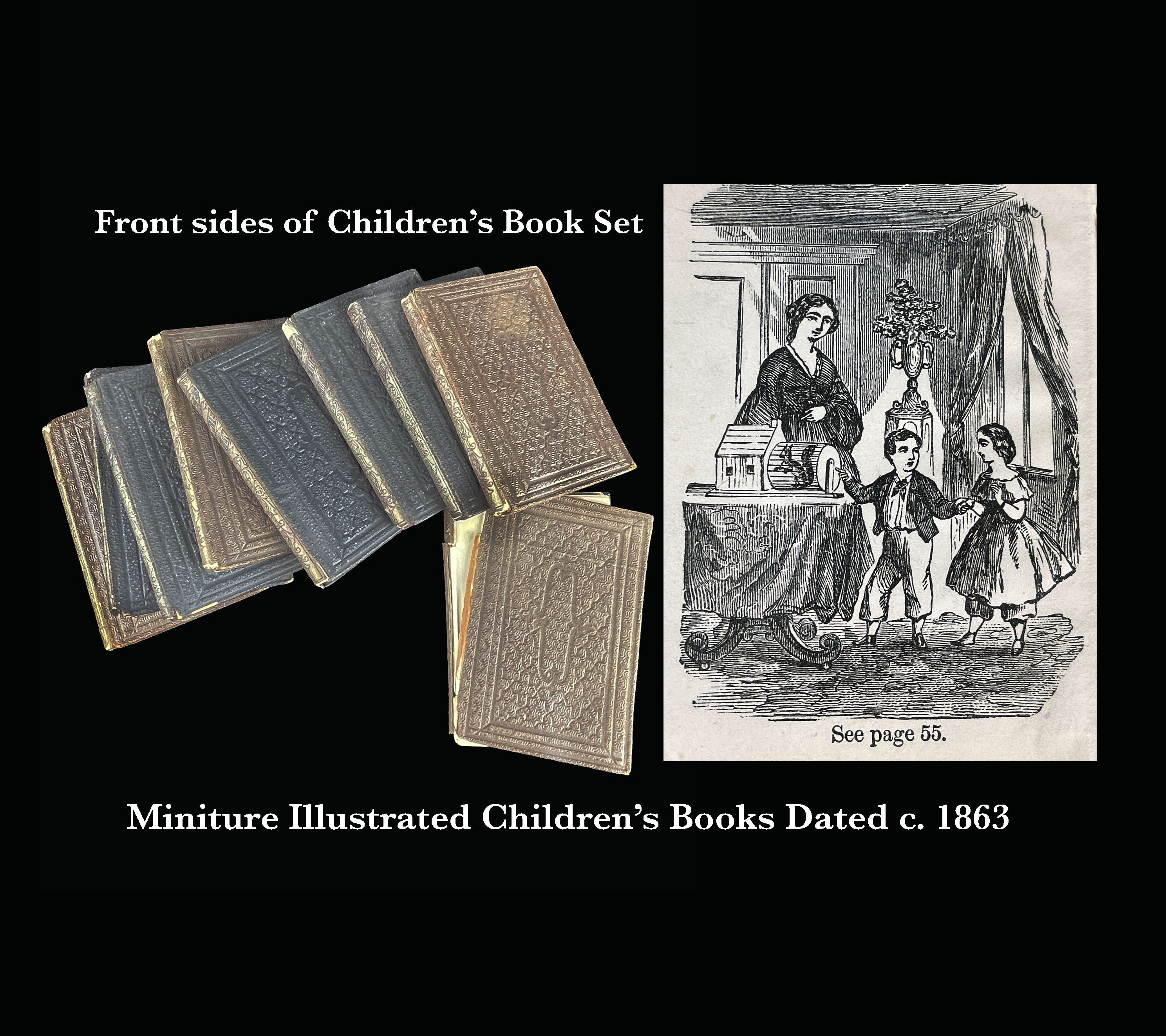 1860s Victorian Children's Books Civil War Era Rare - Etsy