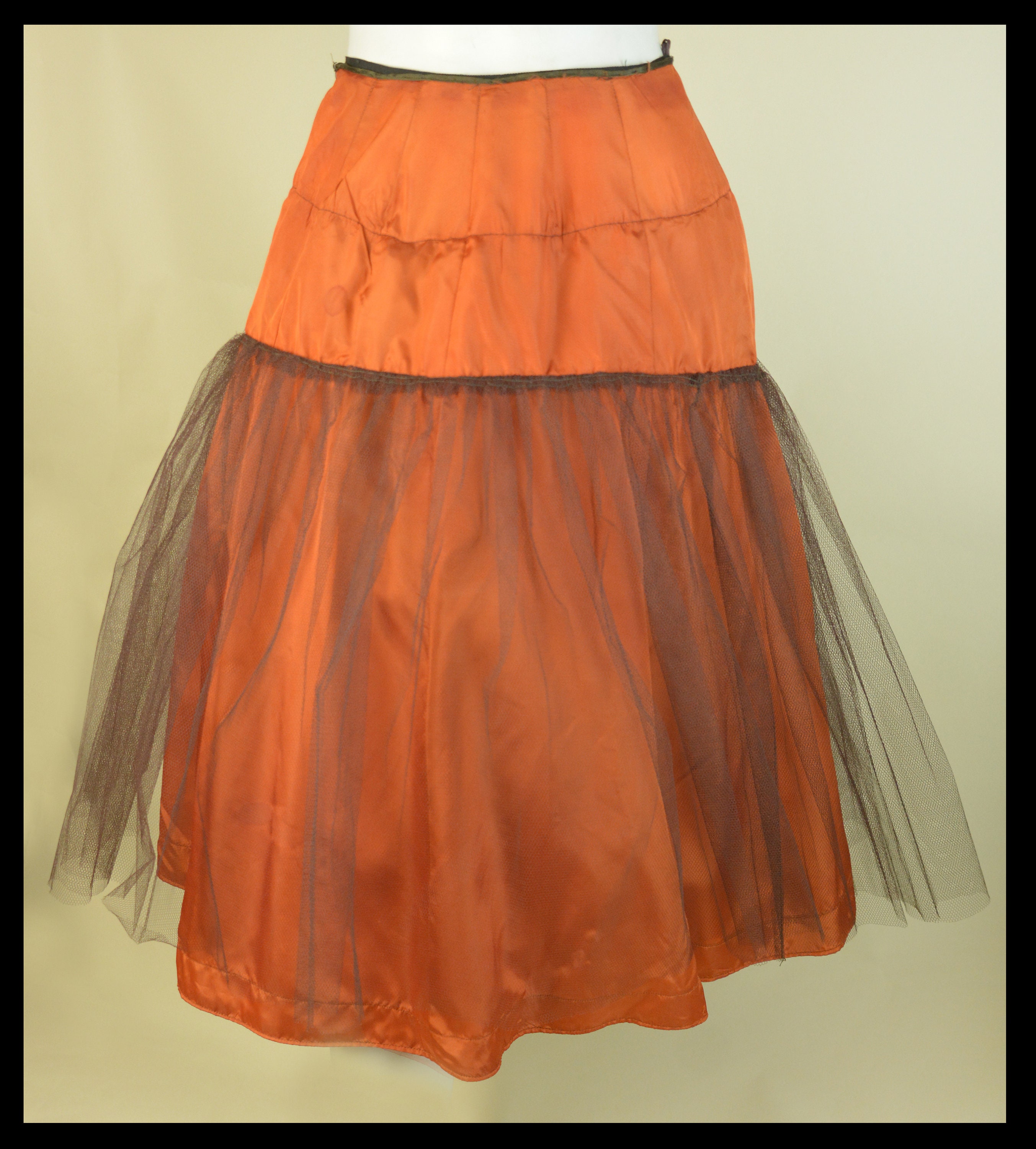 Authentic Crinoline Vintage Tulle Crinoline 1950s Petticoat | Etsy