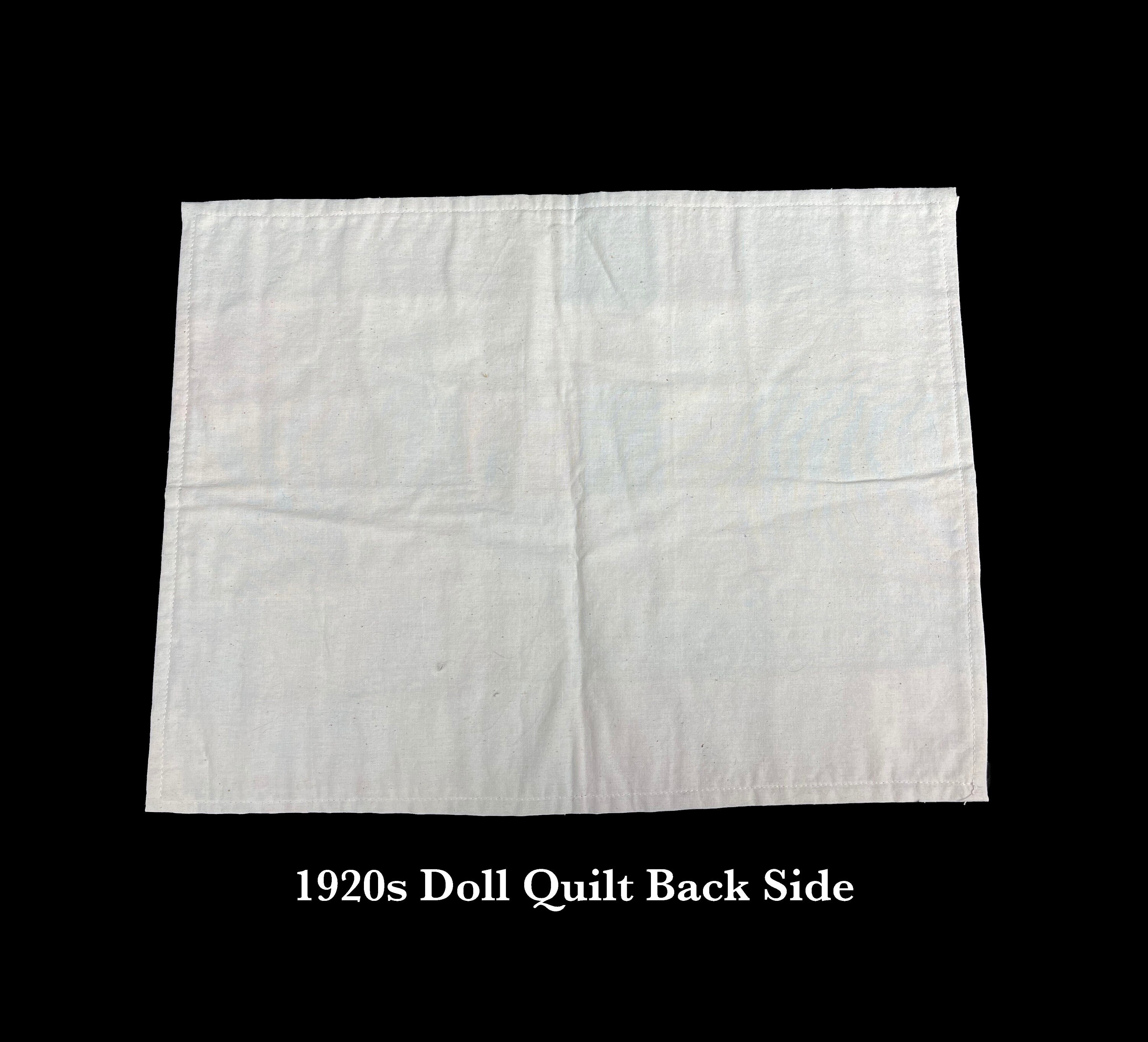 Vintage 1930s Quilt Patchwork Table Runner for Vintage Doll Made With ...