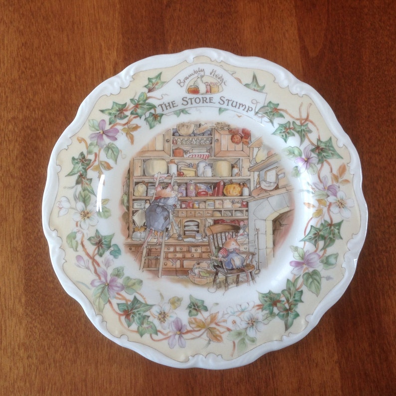 Royal Doulton BRAMBLY HEDGE The Store Stump 8 Salad | Etsy