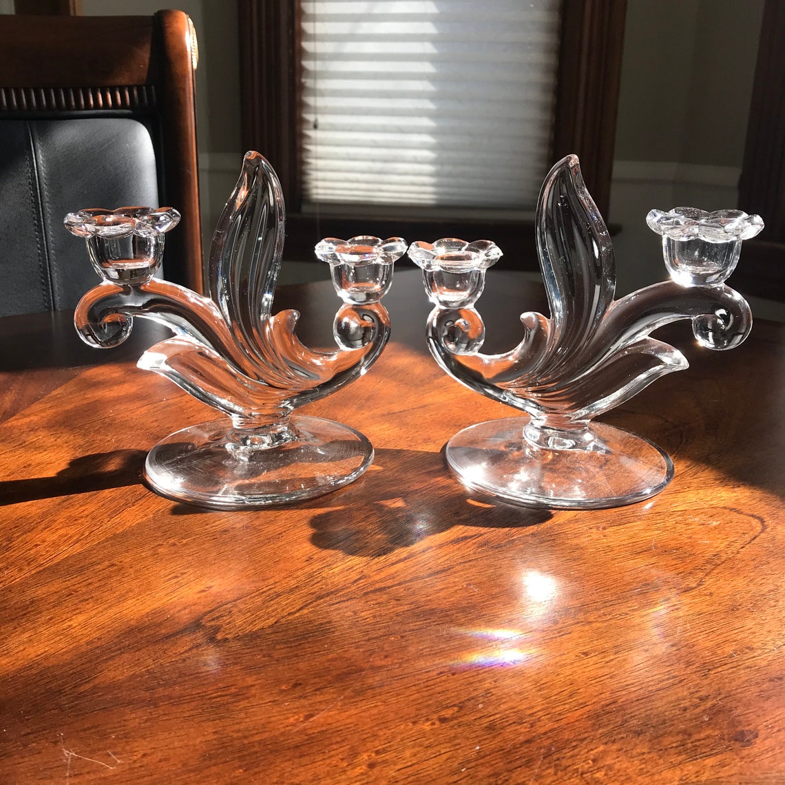 Duncan and Miller Canterbury Double Light Candle Sticks! - Etsy