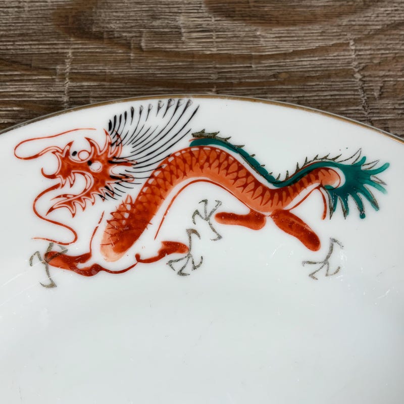 Dragon Plates - Etsy