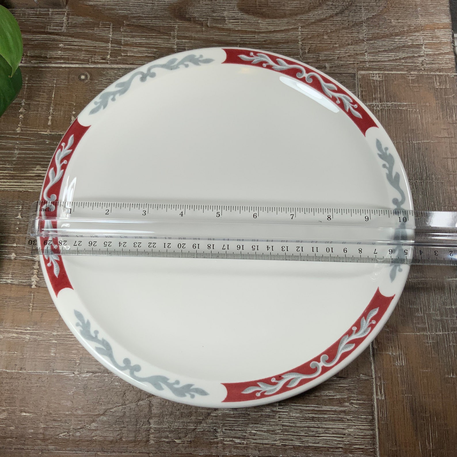 Six (6) Syracuse China 10” EMBASSY Dinner Plates - 1950s Restaurant ...