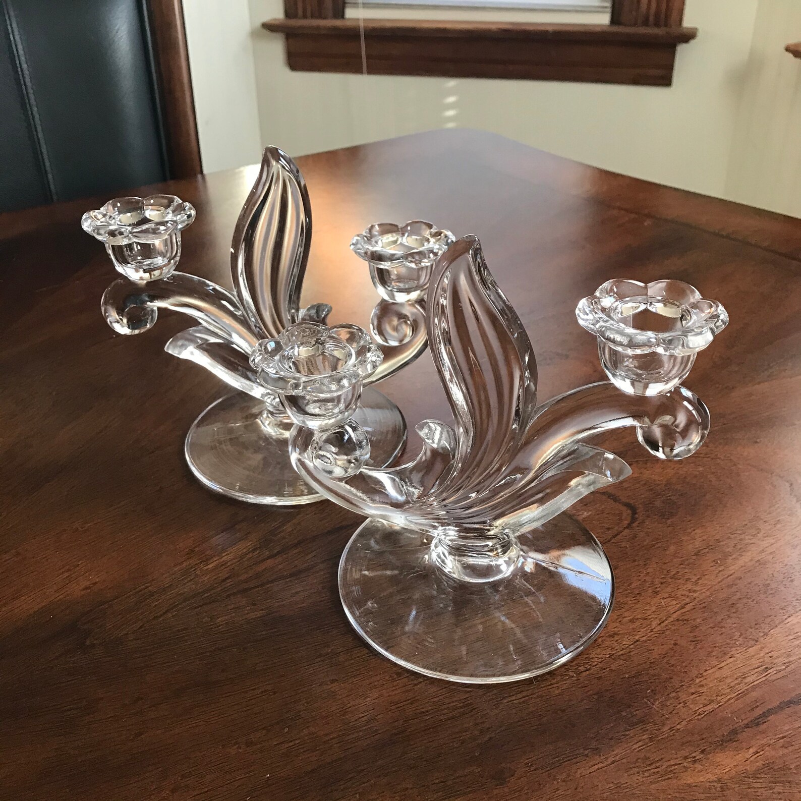 Duncan and Miller Canterbury Double Light Candle Sticks! - Etsy