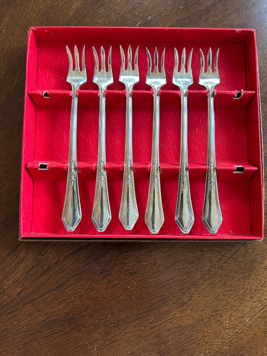 Antique Art Deco Oneida Glastonbury Gee-esco PEARL Silverplate Cocktail ...