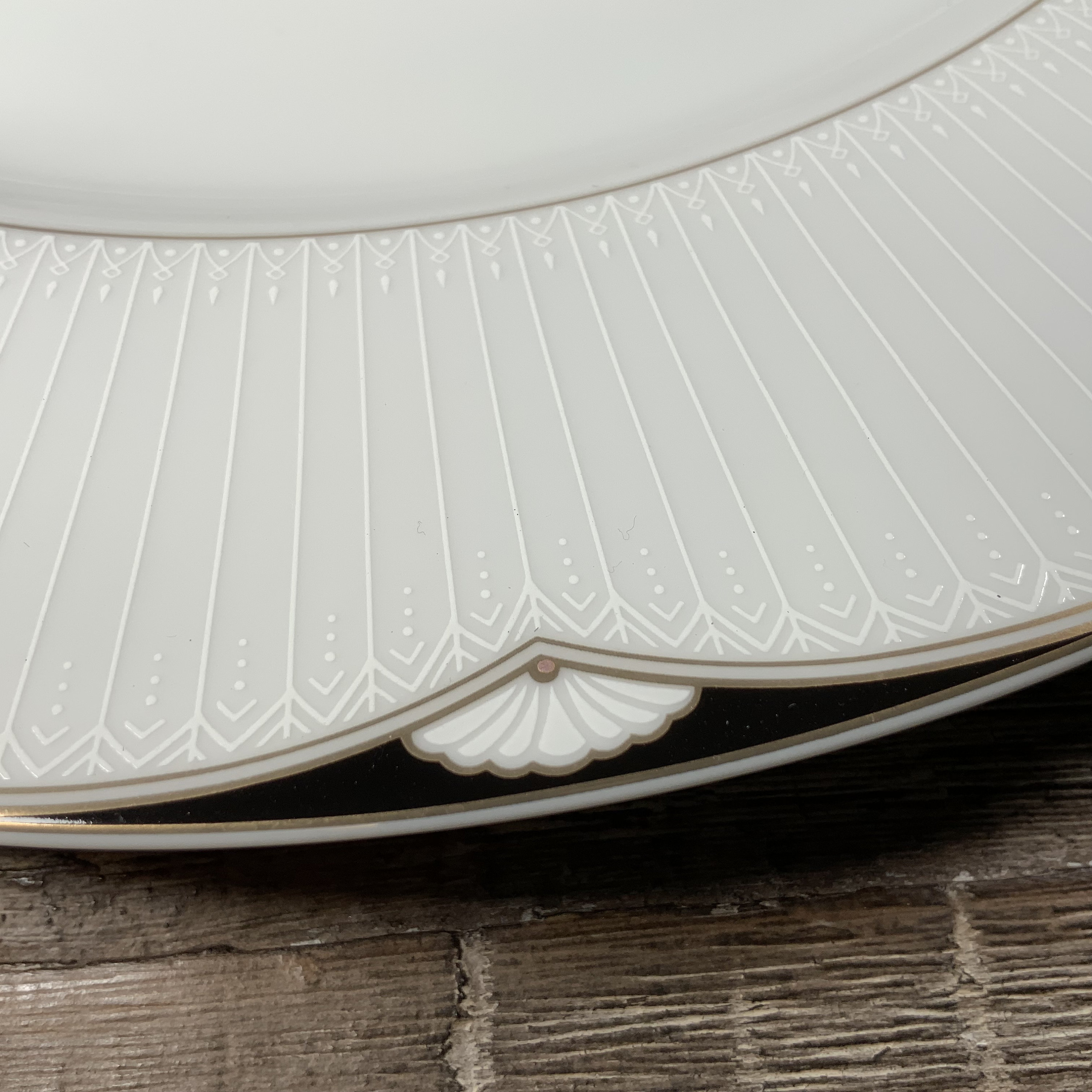 Mikasa 12” AEGEAN Serving Platter / Chop Plate - Fine China With Shells ...