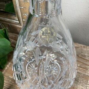 Rogaska QUEEN the ASI Collection Lead Crystal Barware Cordial Decanter ...