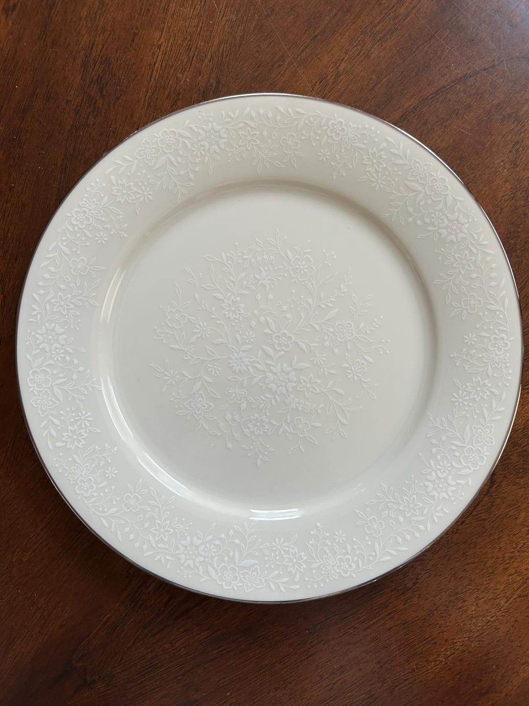 Eight (8) Noritake AFFECTION Ivory China Dinner Plates! - Etsy