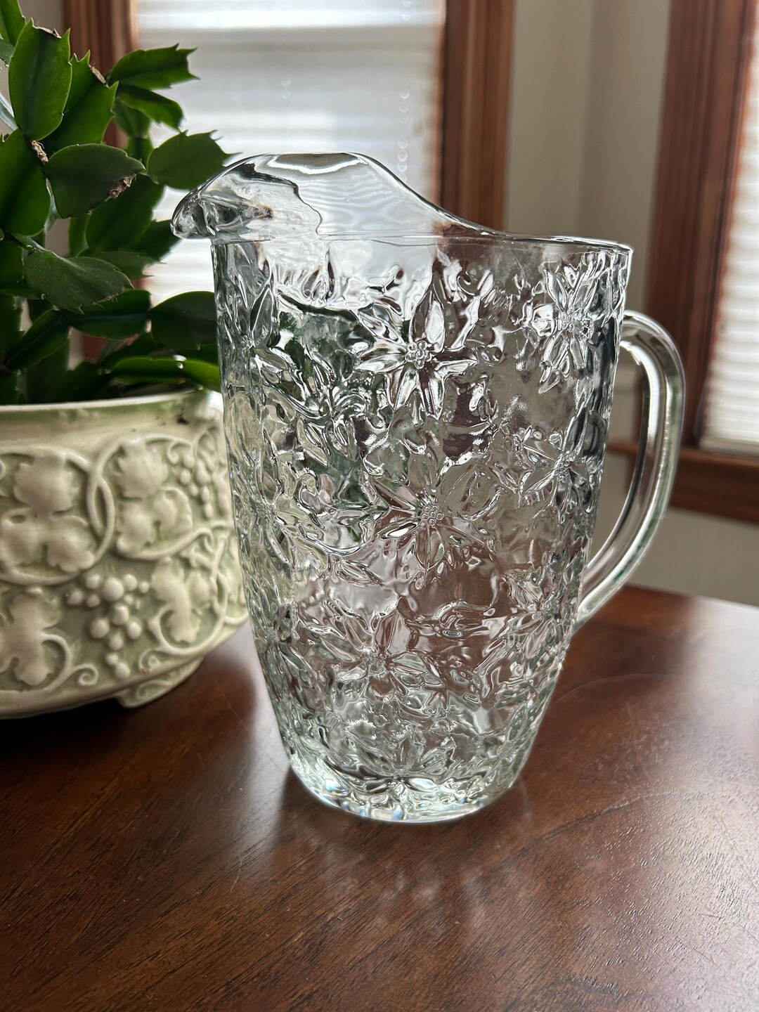 Princess House FANTASIA 56 Ounce Pitcher With Ice Lip! - Etsy