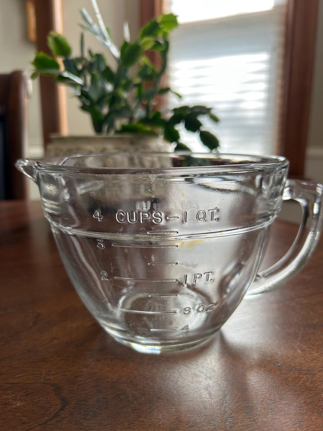 Vintage Pampered Chef Hen Logo One Quart Glass Batter Bowl! - Etsy