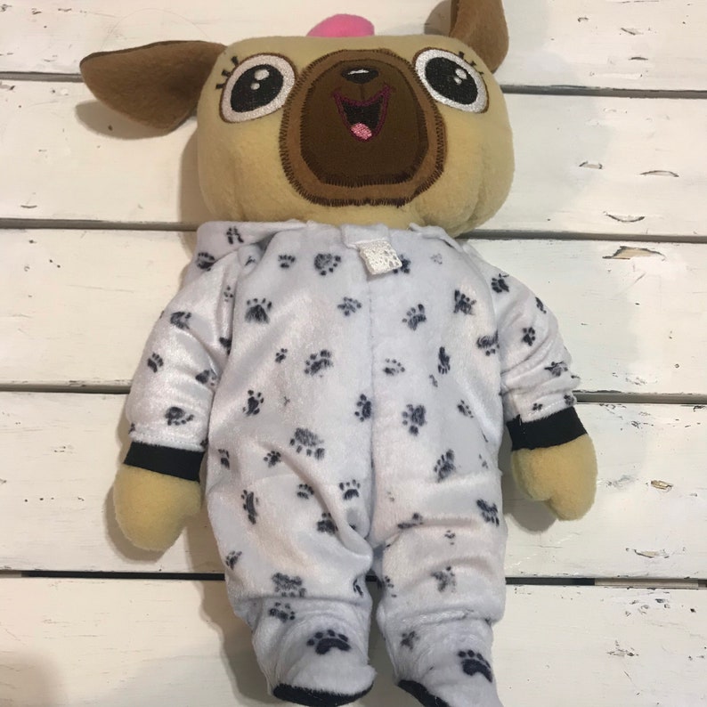 Chip and potato toys CUSTOM made toys Bed time Chip pug | Etsy