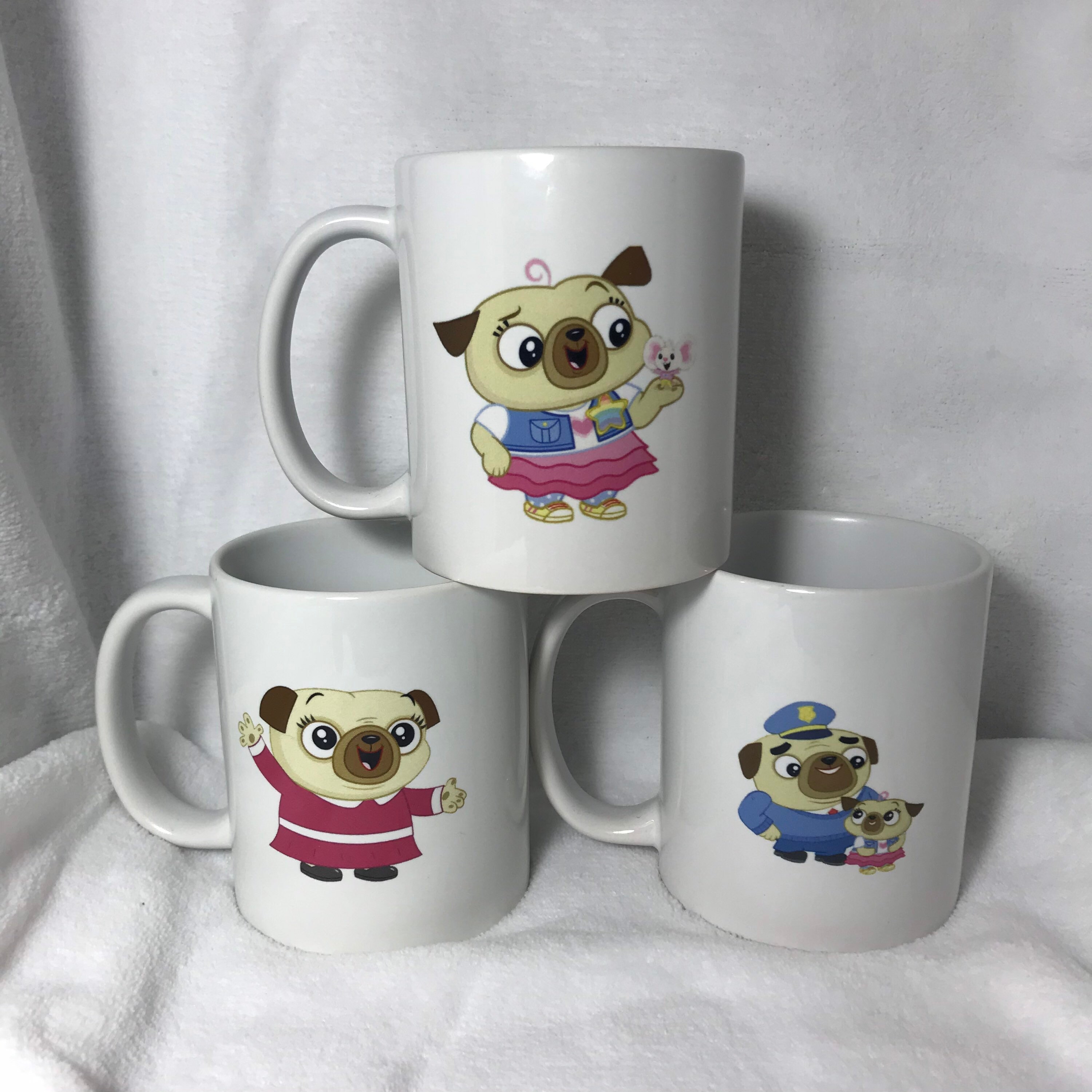 Kids Childrens Mug Chip and Potato Made to Order Pugs | Etsy