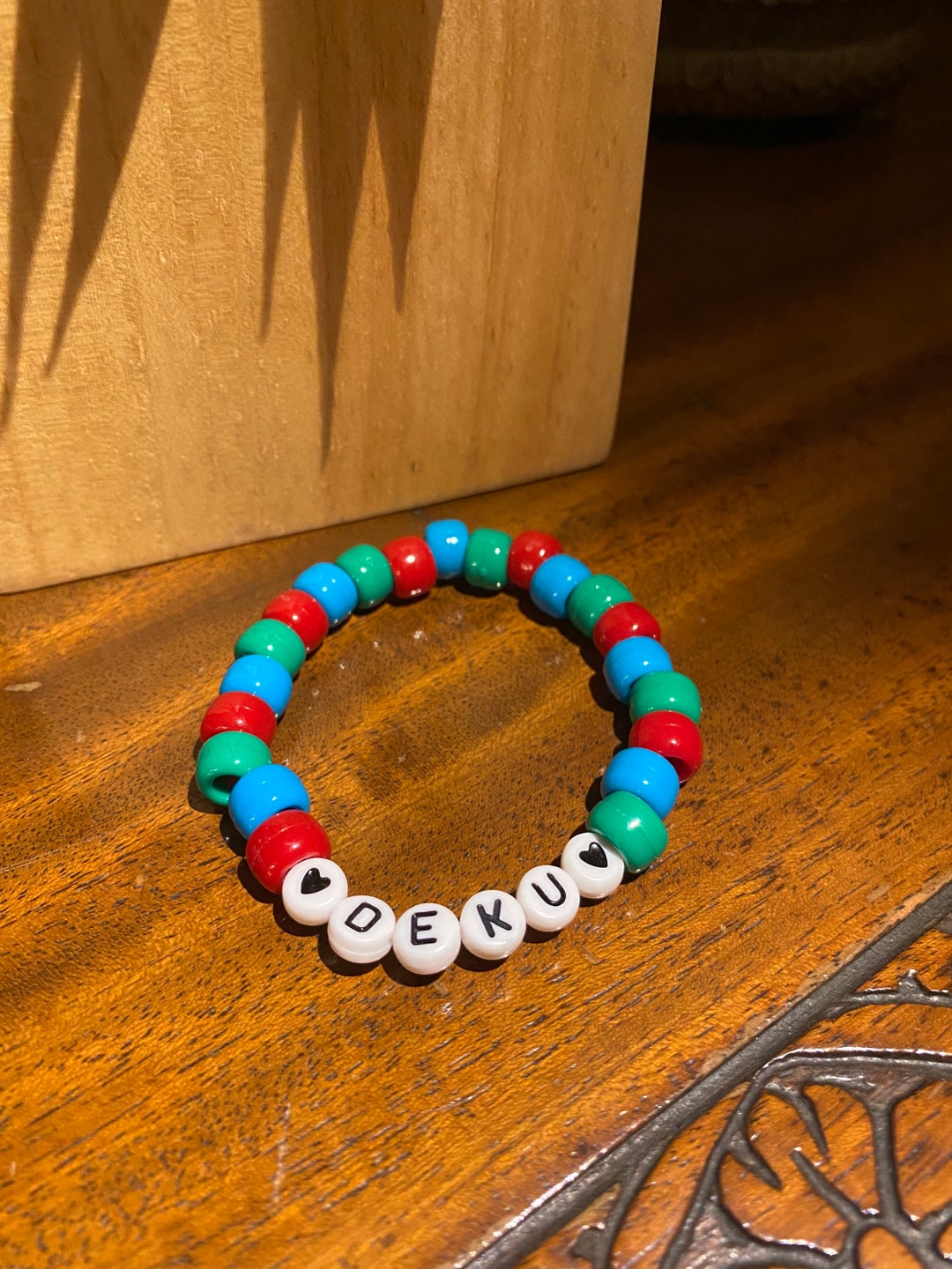 Midoriya Izuku Deku Bakudeku My Hero Academia Anime Kandi Bracelet ...