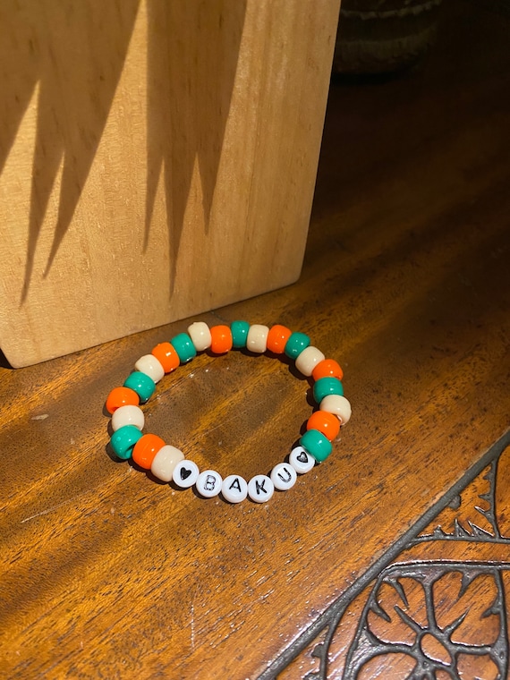 Bakugo Katsuki Bakudeku My Hero Academia Anime Kandi Bracelet | Etsy